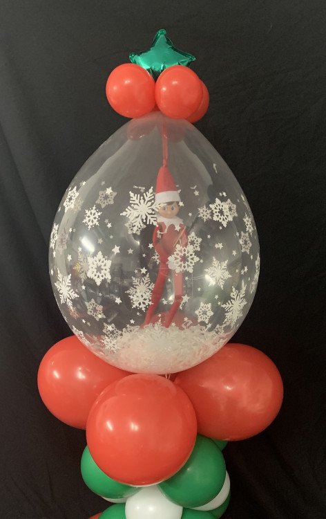 Elf stuffed balloon small - Funtime Services Naperville IL